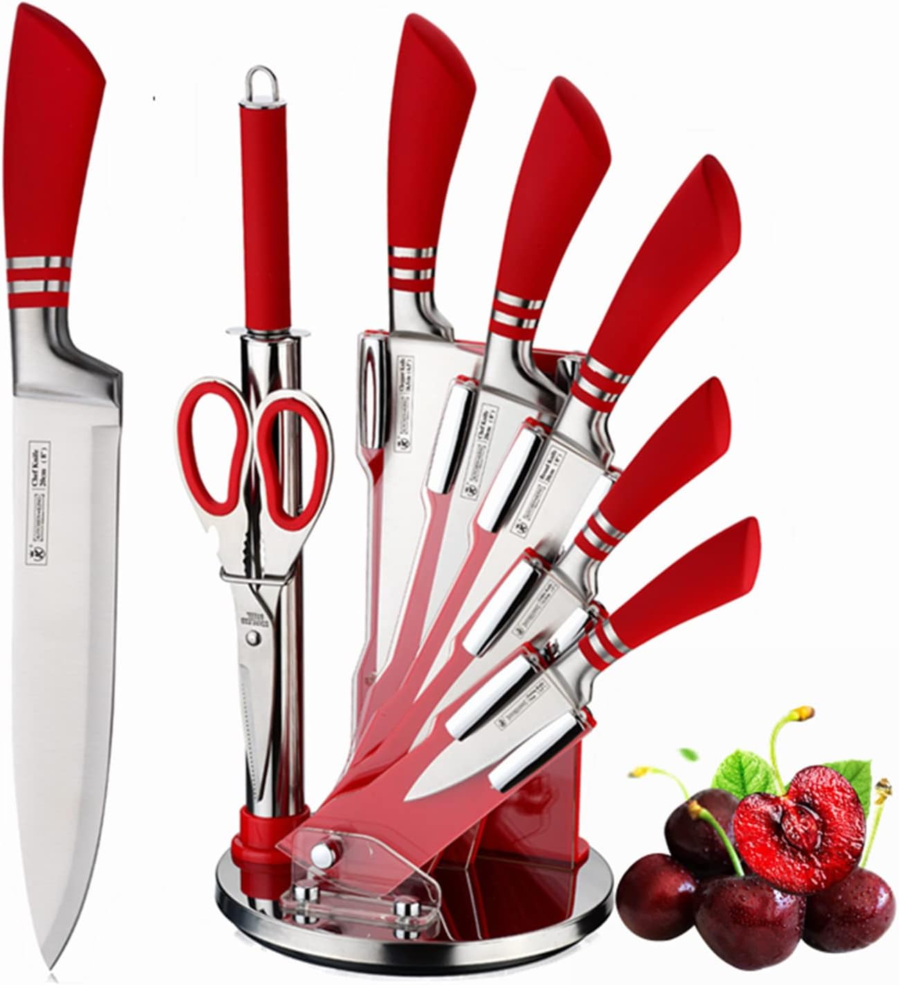 Amazon.com: Oster Lindbergh 14 Piece Stainless Steel Cutlery Black ...