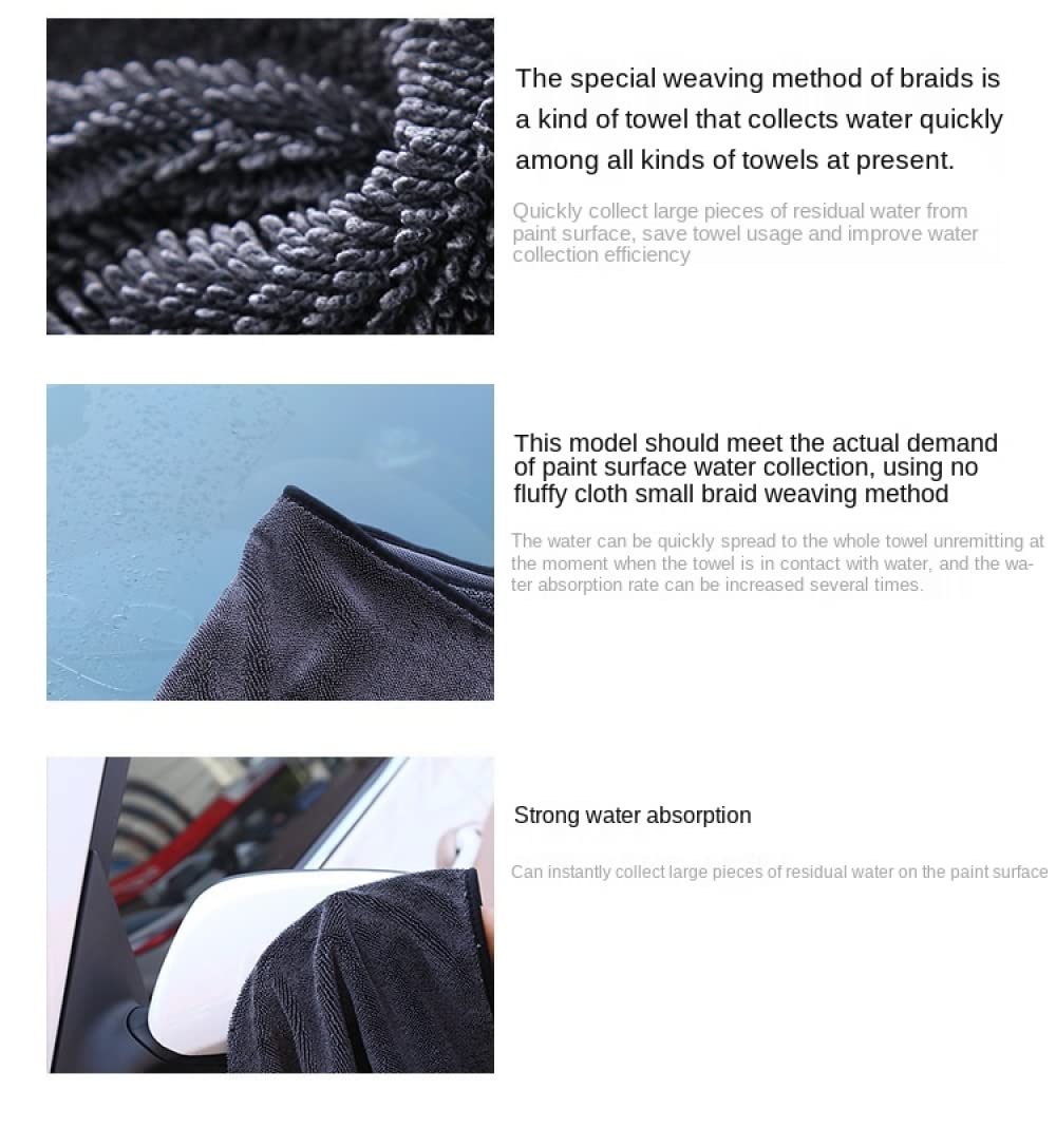 Prosop auto microfibra ultra absorbant, JENOUS®, 60x90 cm, Liquid ...