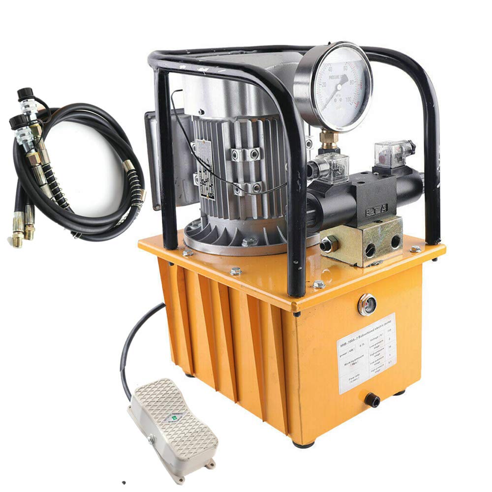 Electric Hydraulic Pump 750w Double Acting Hydraulic Electric Driven ...