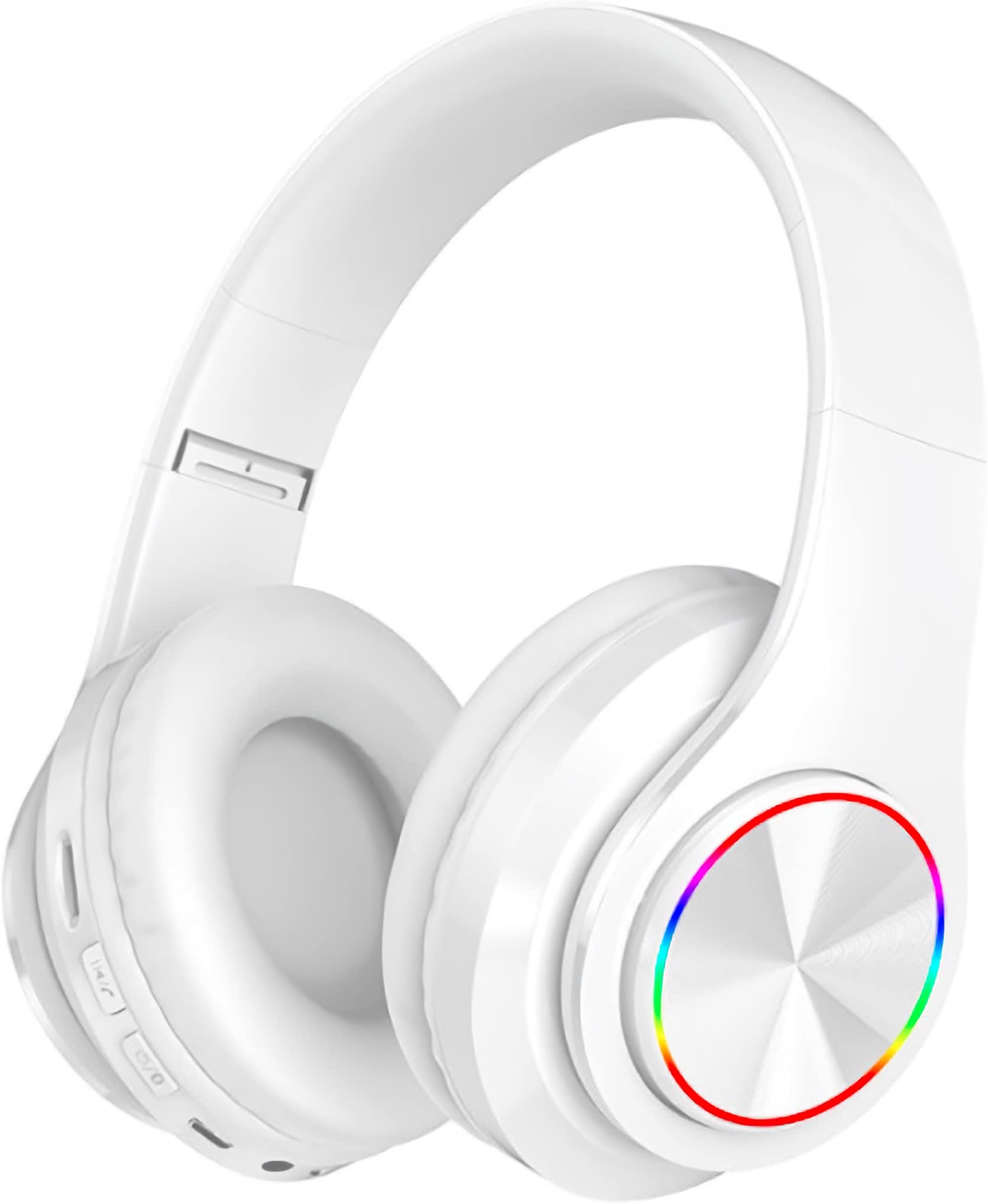 Amazon.com: Fragolucyou Wireless Bluetooth Headphones-Colorful Lights ...