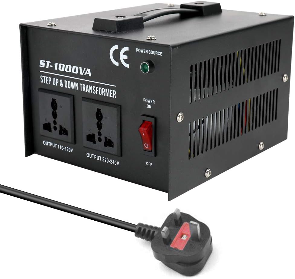 Singway Voltage Power Transformer Converter Adapter - 110V to 220V or ...
