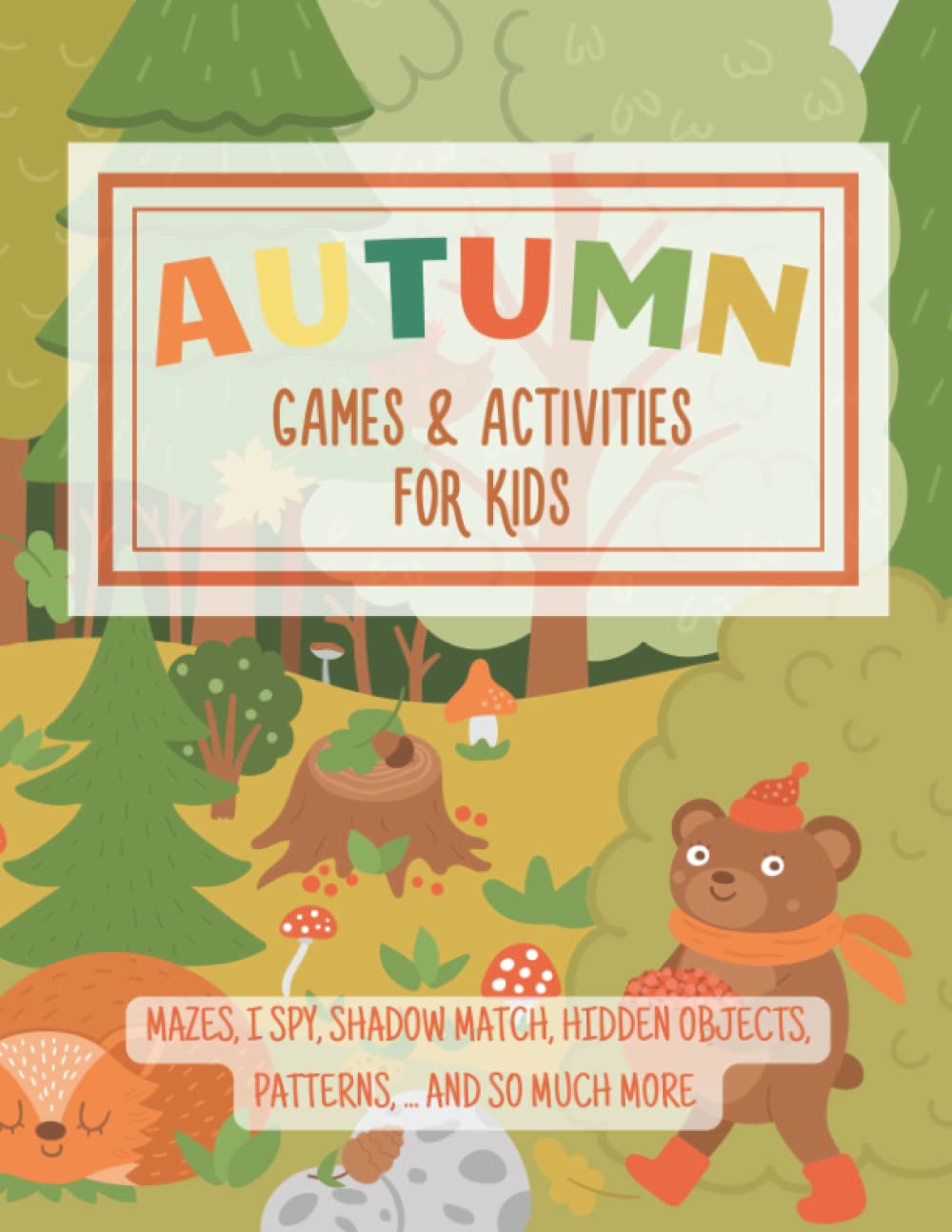 Buy Autumn Games and Activities for Kids: Fun Fall Activity Book ...
