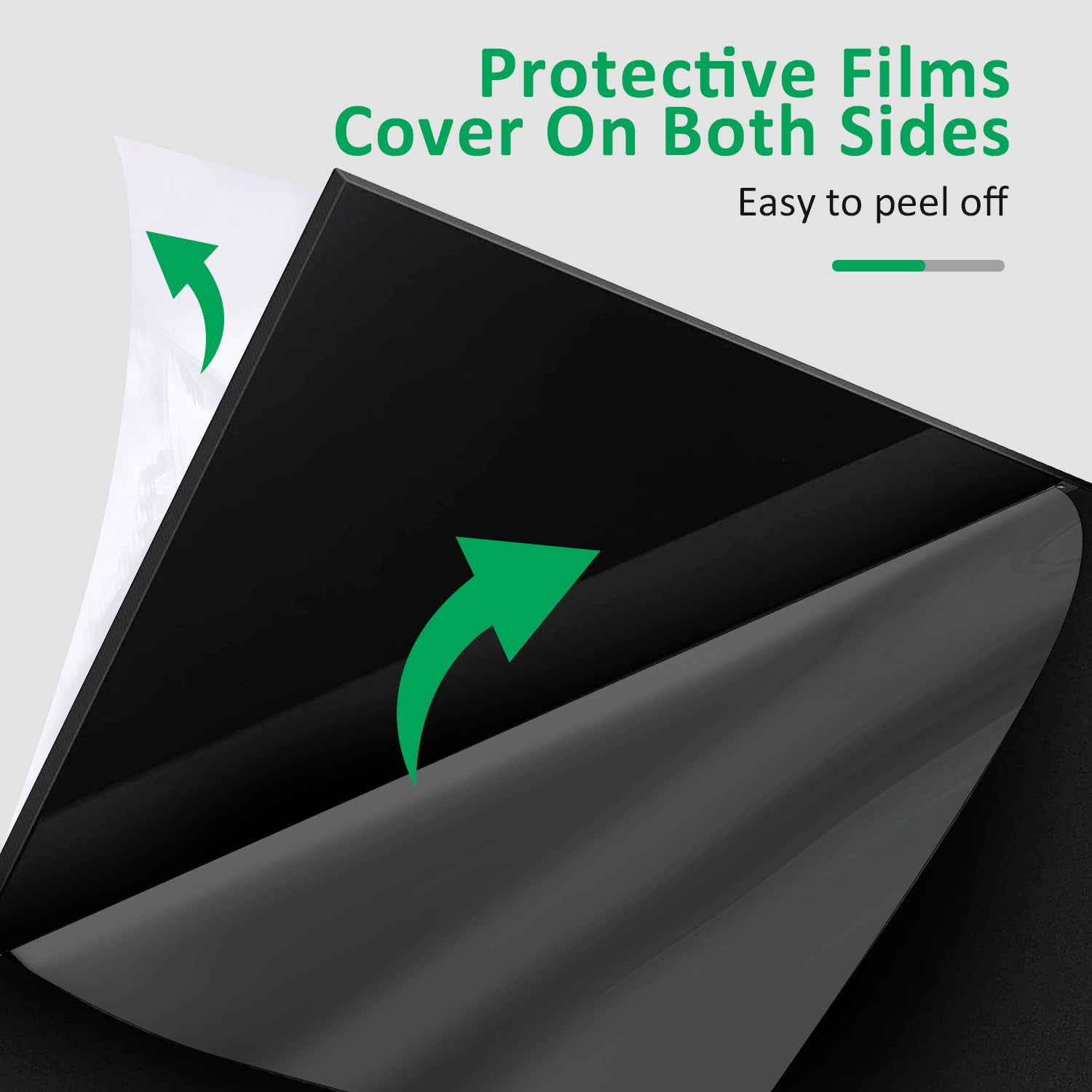 Snapklik.com : 4 Pack 12x16 Plexiglass Sheets 1/8" Thick,3mm Black ...