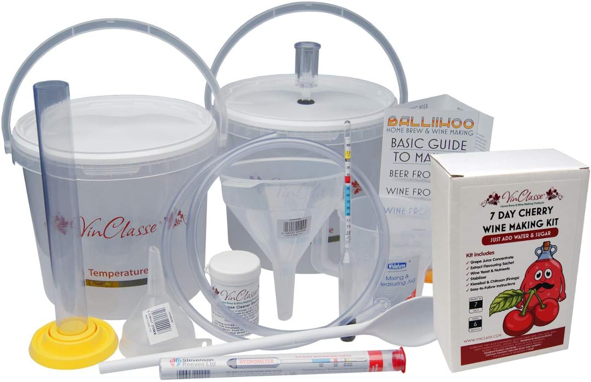 Amazon.com: Home Brew & Wine Making Equipment Including 6 Bottle Black ...
