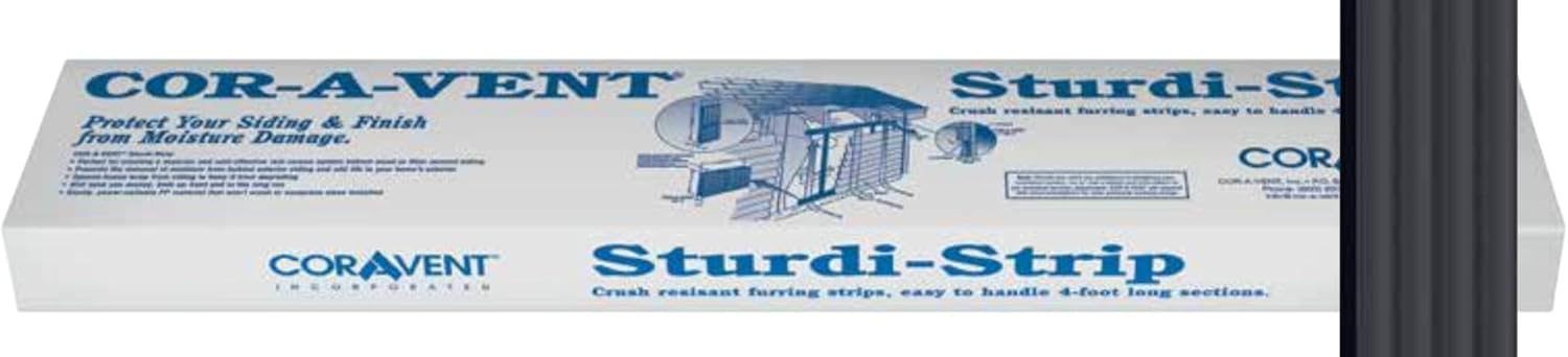 Coravent Sturdi-Strips Rainscreen Furring Strips (24) - Amazon.com