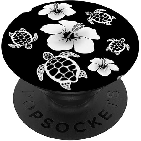 Amazon.com: Hawaiian Honu Sea Turtles PopSockets PopGrip: Swappable ...