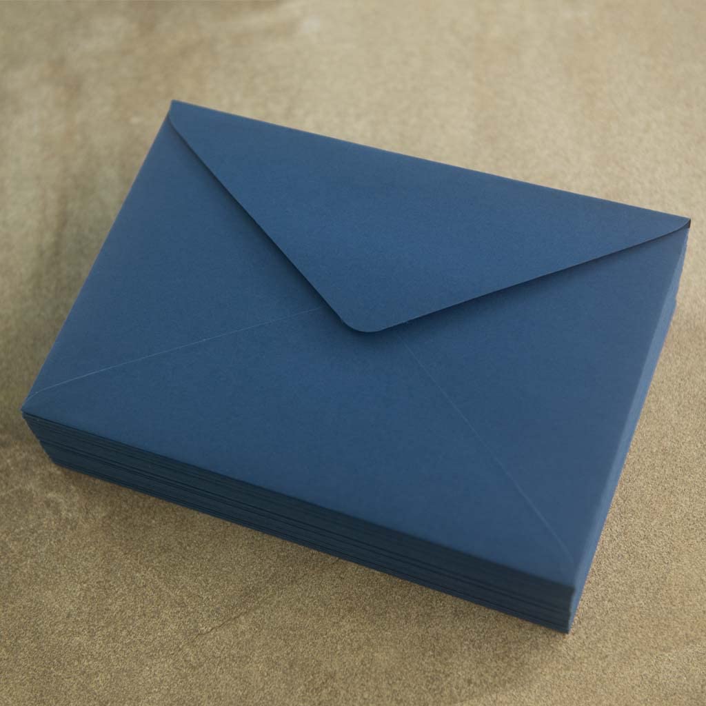 AccuPrints Envelopes navy blue v shape Pack of 25-120 GSM | with 25 ...