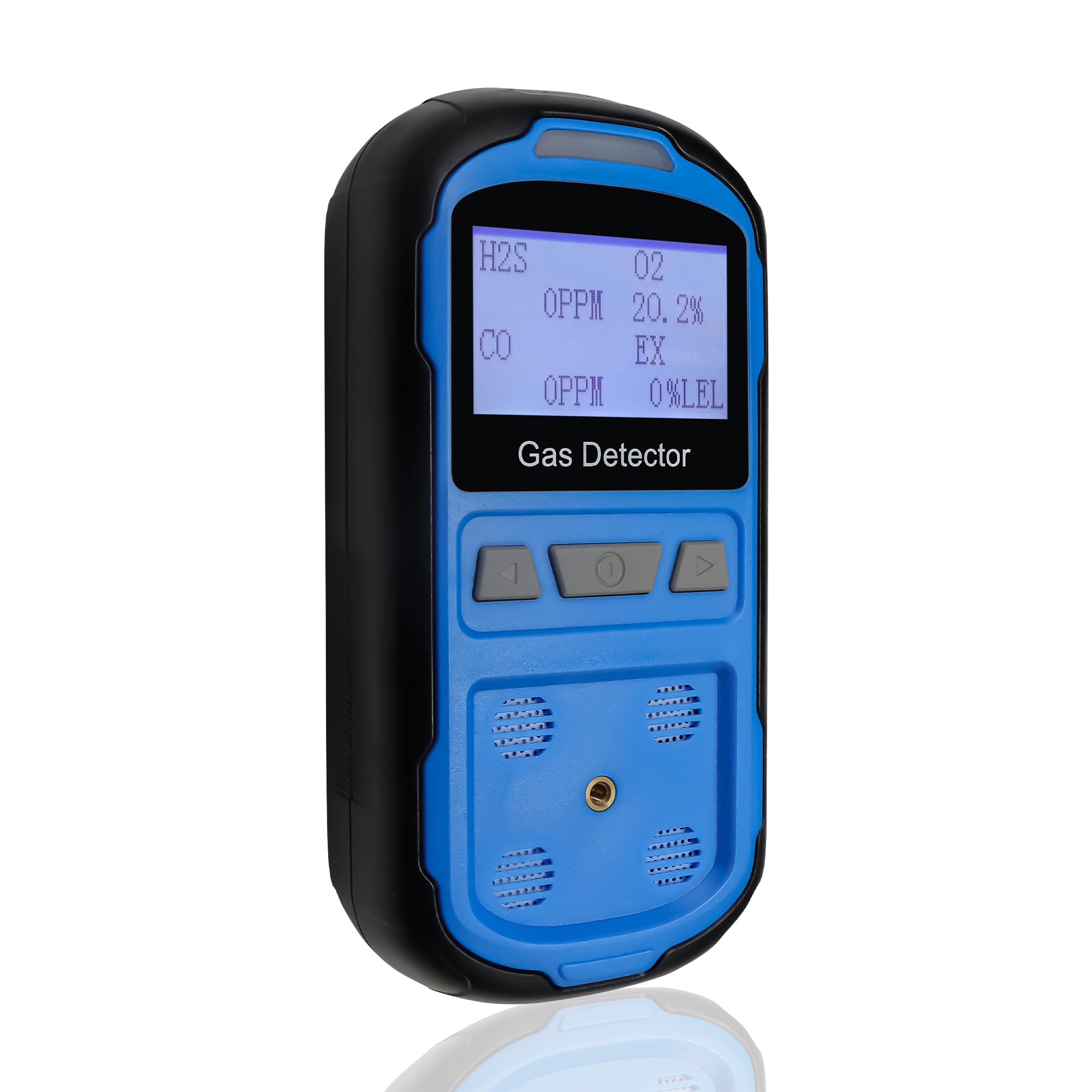 Scondaor Gas Leak Detector for H2S CO O2 and LEL, Portable Multi Gas ...