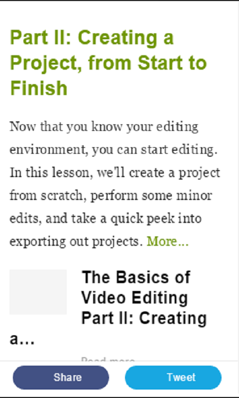 Video Editing Guide - App on Amazon Appstore
