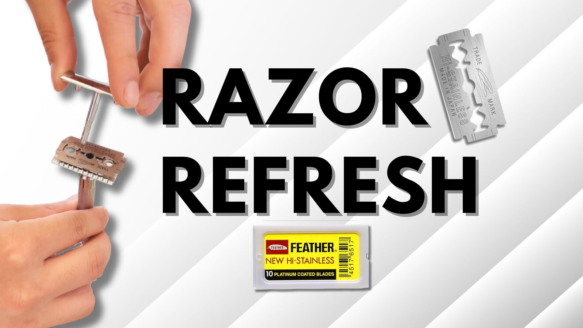 Watch Rediscover Smooth With Double Edge Razor Replacement Blades on ...