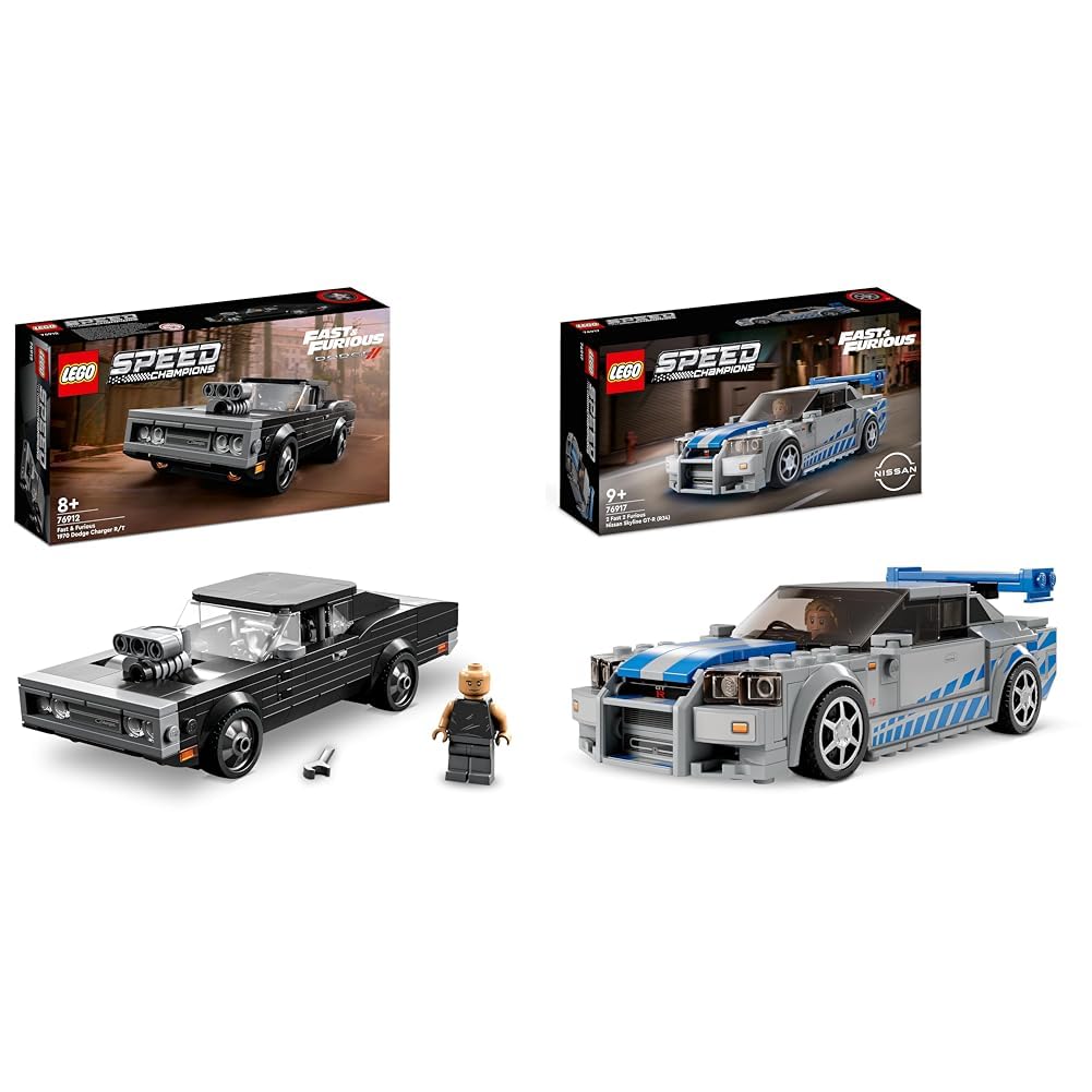 Buy LEGO Speed Champions Fast & Furious Bundle: Includes 1970 Dodge ...