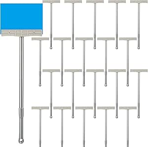 Amazon.com : Menkxi 20 Pcs Handheld Sign Holder 22-34" Stainless Steel ...