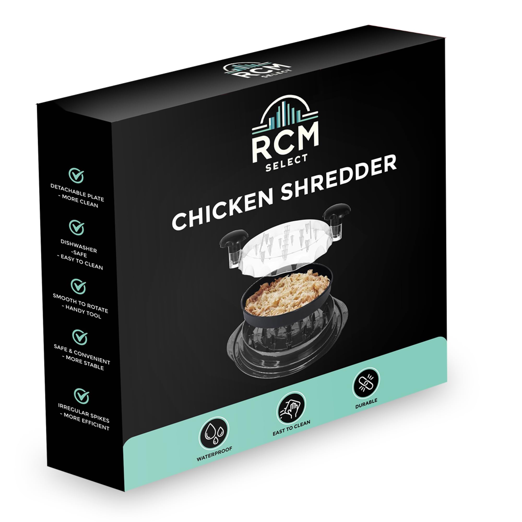 Amazon.com: Chicken Shredder, Chicken Breast Shredder Tool Twist, Anti ...