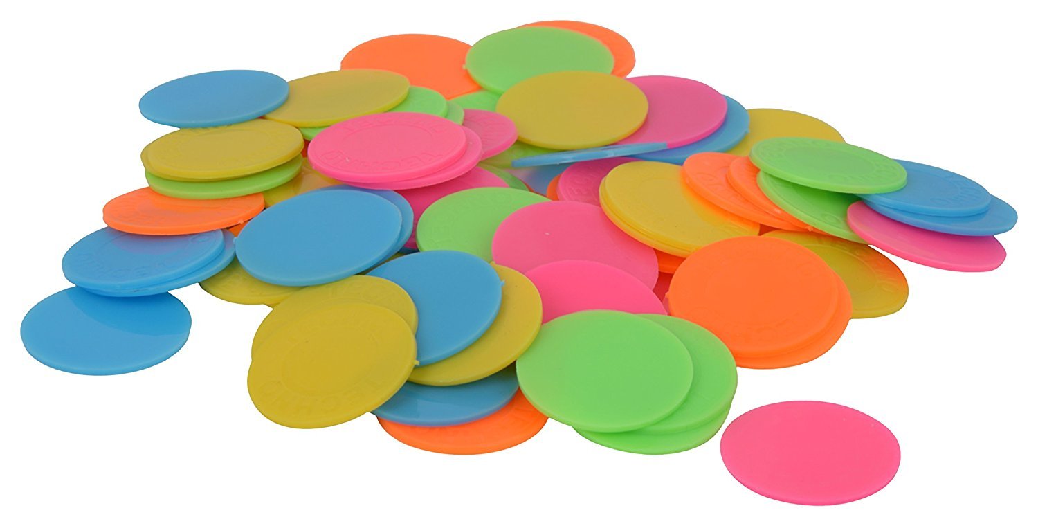 Buy Amit Marketing Plastic Token/Coin | Chips For Board Games And Other ...