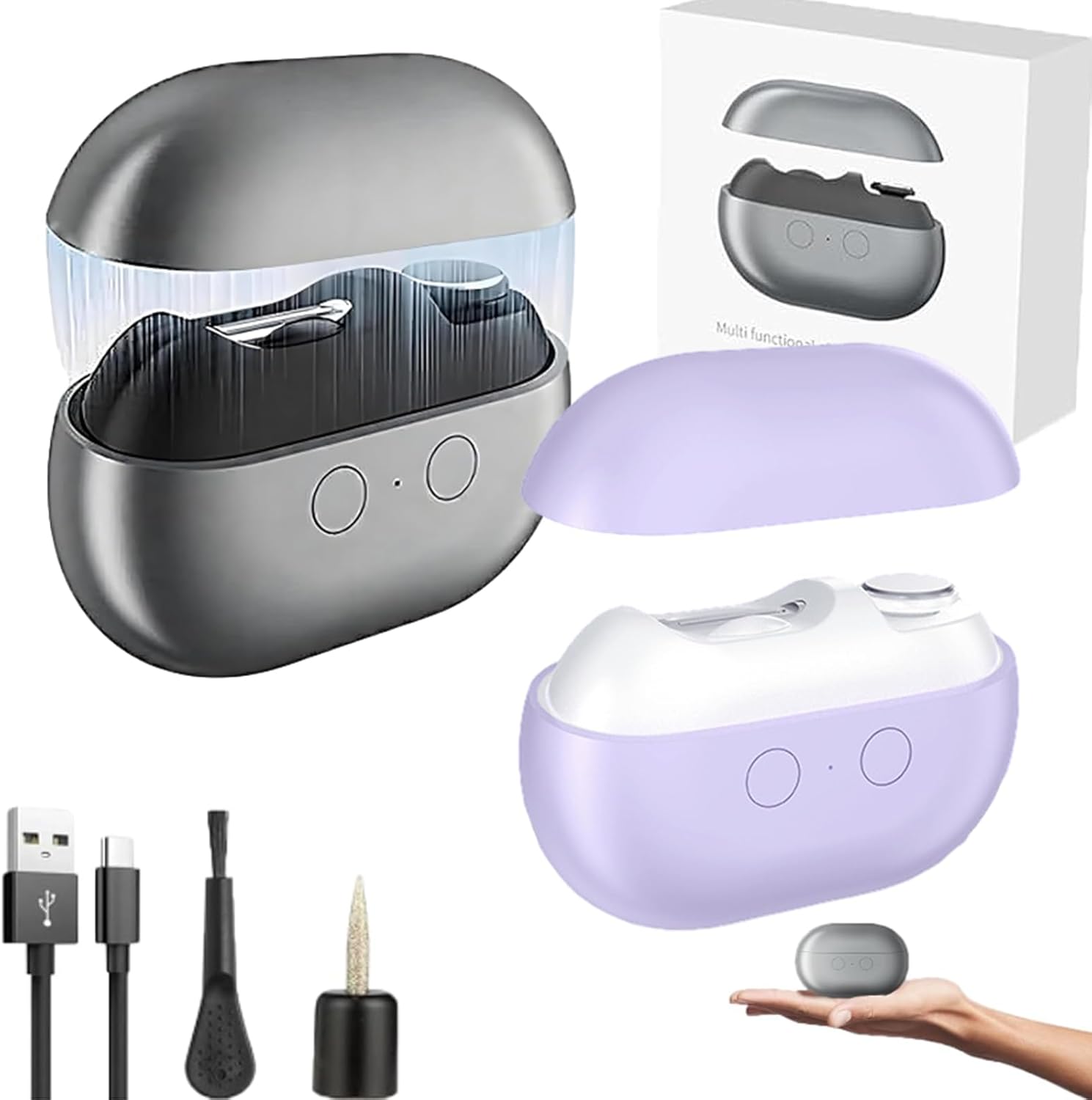 Easy Clip Electric Nail Clippers, Fanyil Easyclip Smart Nail Clipper ...