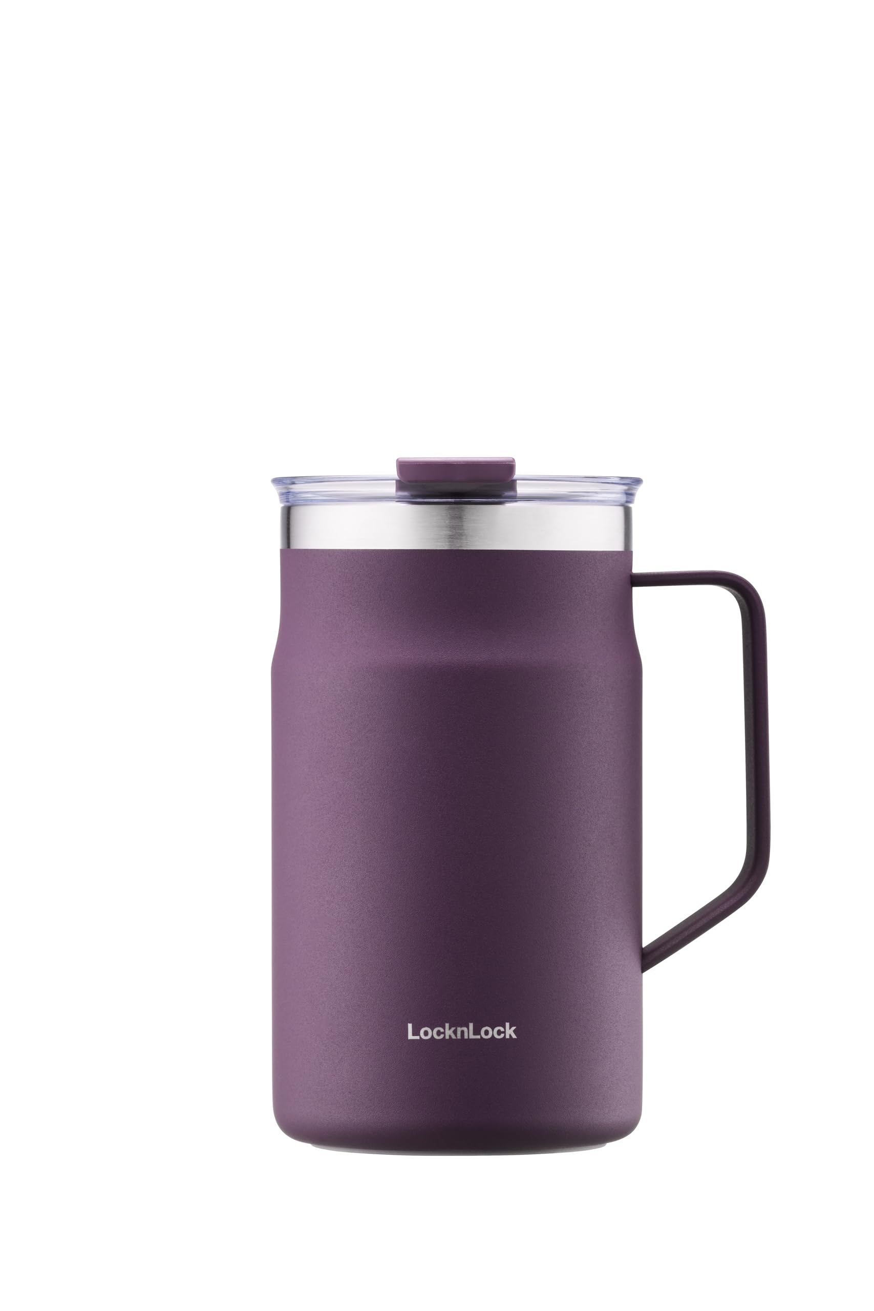 Amazon.com: LocknLock Metro Mug Premium 18/8 Stainless Steel Double ...