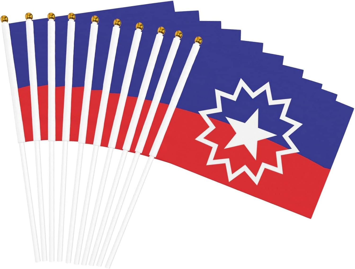 Amazon.com : Hand Held Flag Juneteenth Flag Flag Car Decorations Party ...