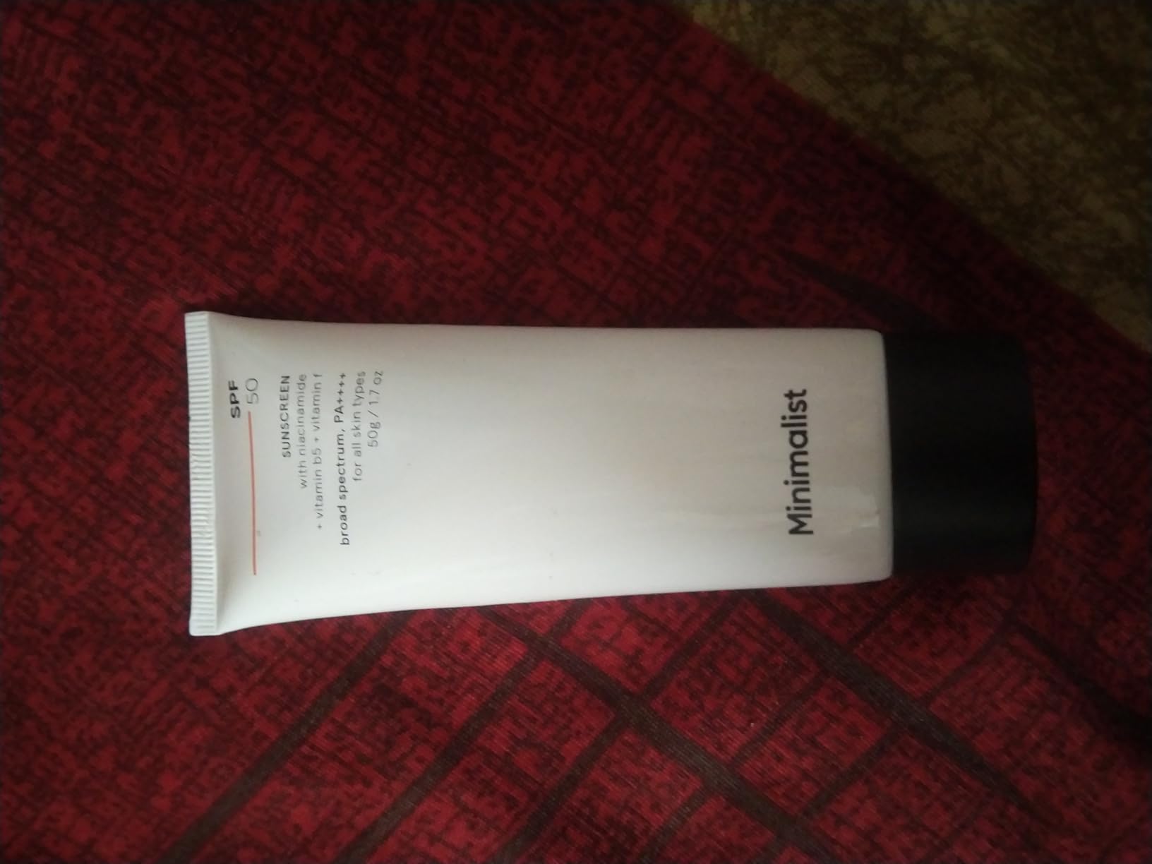 Minimalist Sunscreen SPF 50 PA++++ | Clinically Tested in US (In-Vivo ...