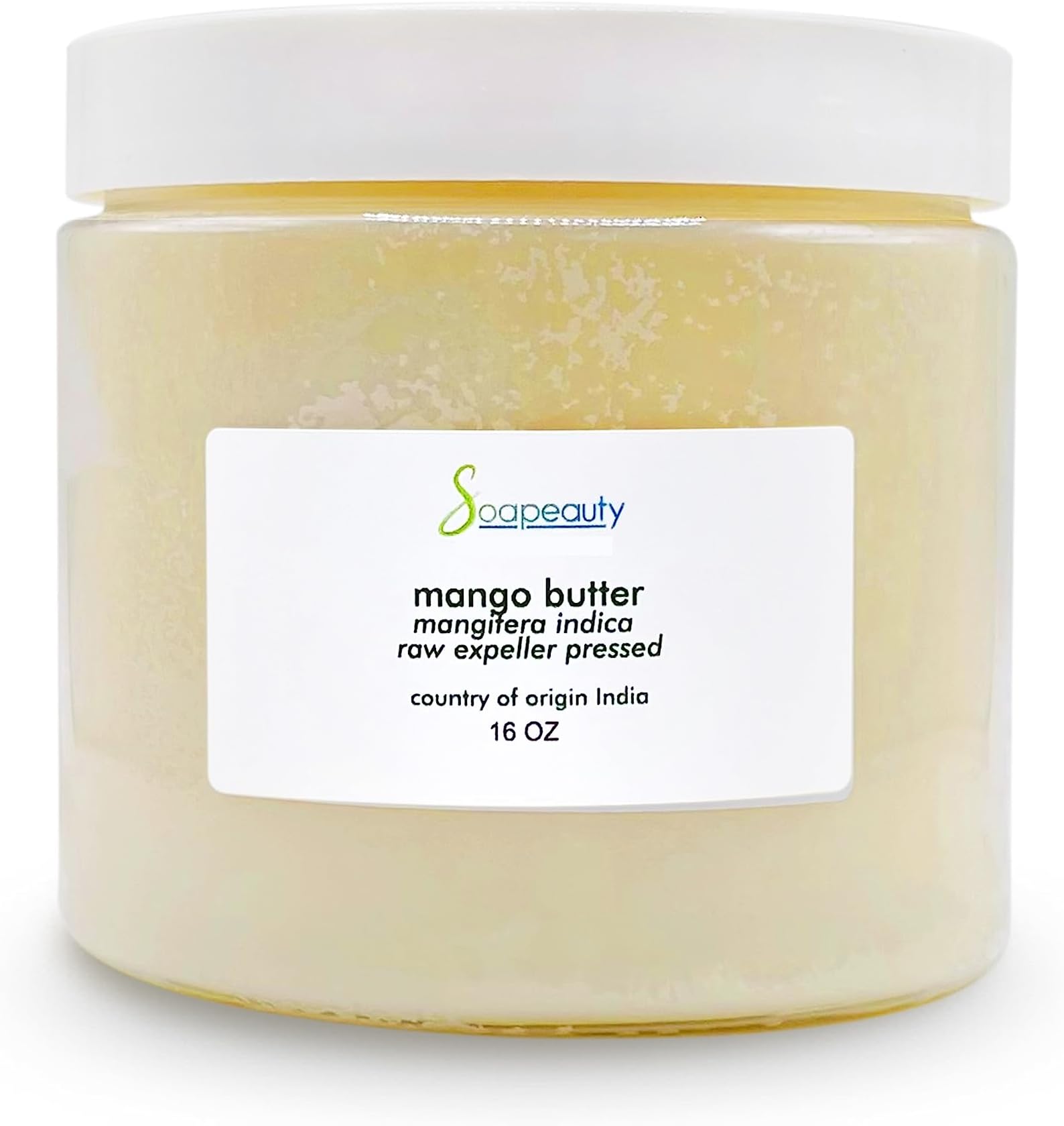 Amazon.com : Soapeauty Raw Mango Butter 100% pure natural | Body, Hair ...