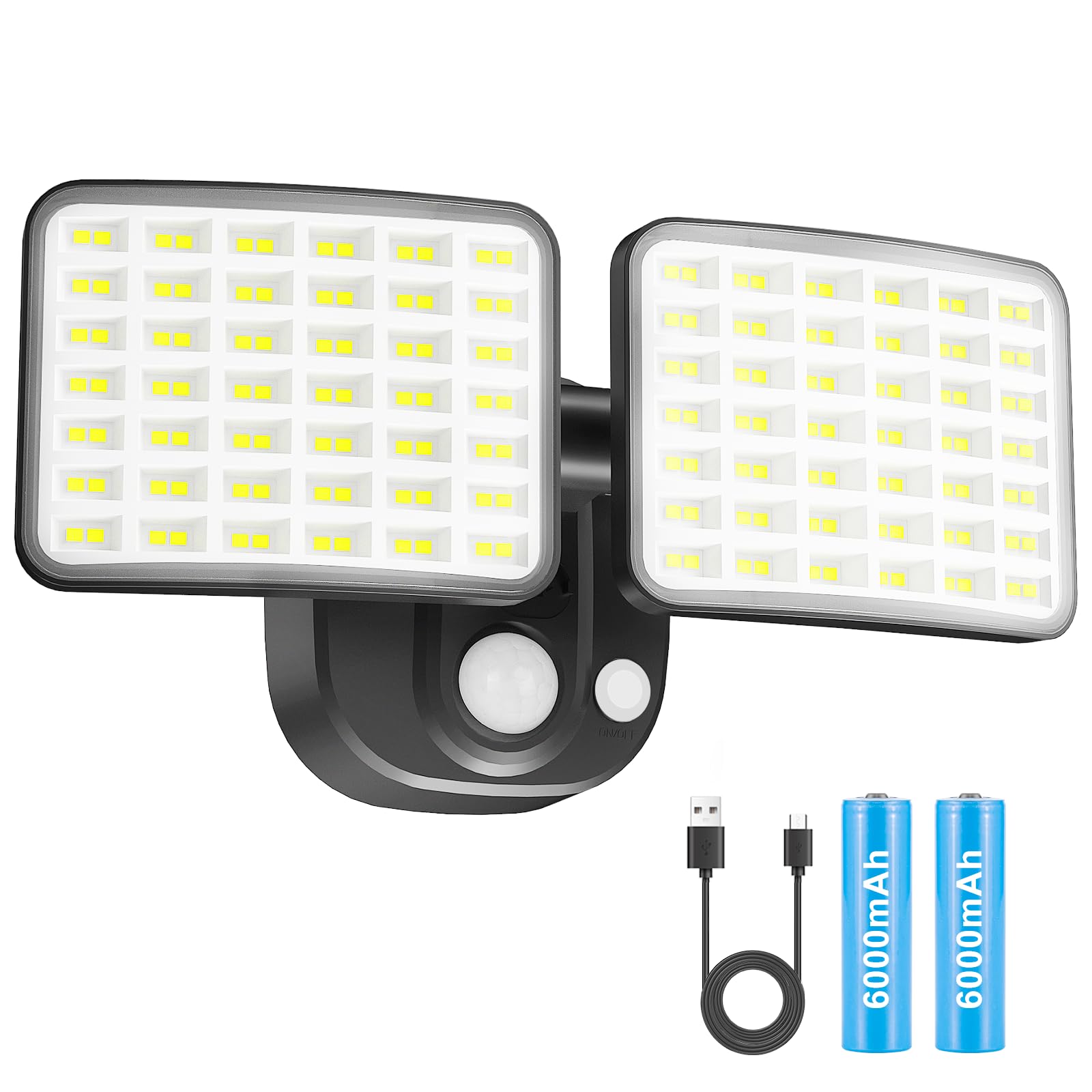 Snapklik.com : YTKIH Rechargeable Battery Powered Motion Light