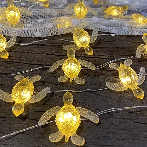 Amazon.com: Beach Ocean Themed String of Sea Turtle Fairy Lights Decor ...
