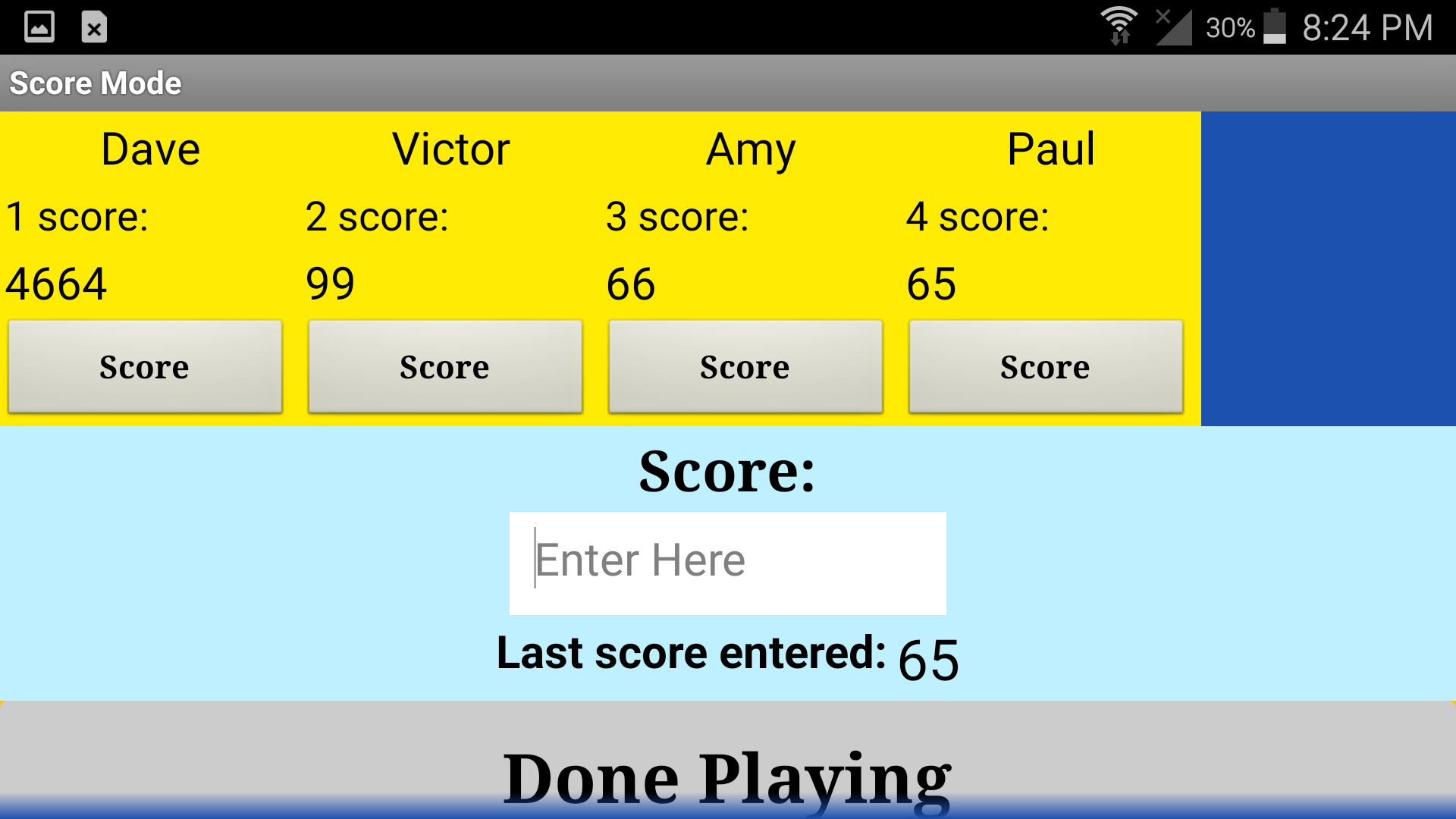 Score Keeper - App on Amazon Appstore