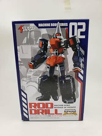 Amazon.co.jp: Machine Robo Kronos Strikes Back 02 Rod Drill ...