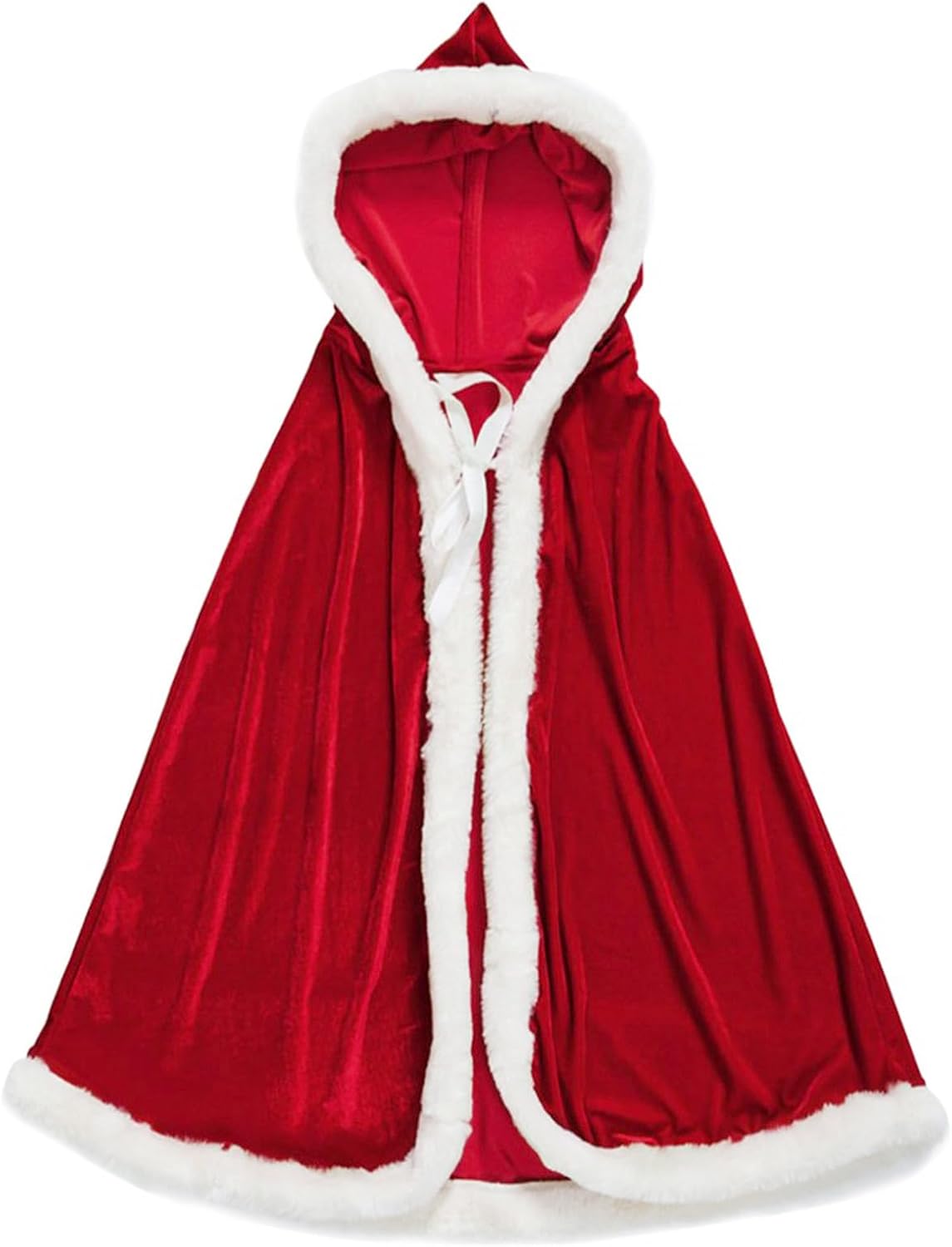 Amazon.com: Michellecmm Christmas Halloween Costumes Cloak, Mrs. Claus ...