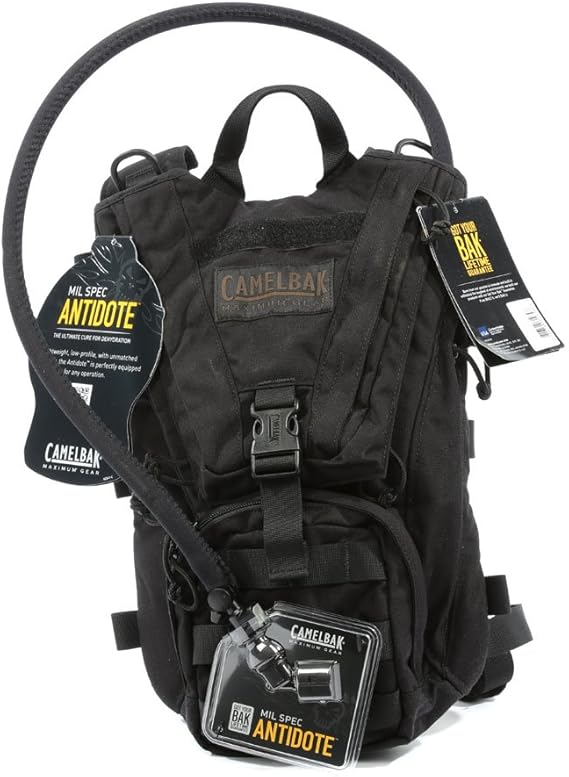 Amazon.com : CamelBak Ambush Tactical Hydration Backpack (Black) w/ 3L ...