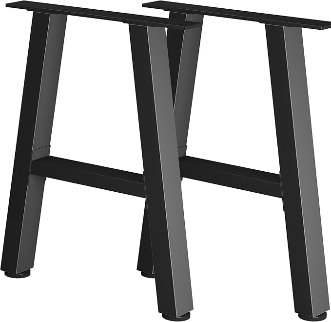 Ronistar Heavy Duty Table Legs Set (2 PCS, 72.5cm x 60cm) - Industrial ...