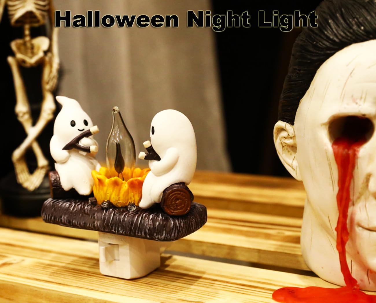 Snapklik.com : Ghost Campfire Flickering Night Light, Ghosts Campfire ...