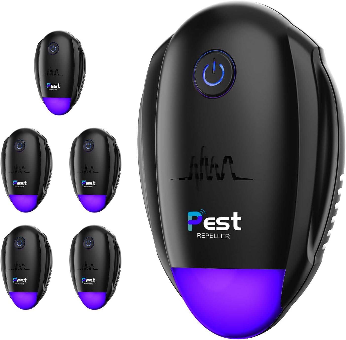 Amazon.com: 2024 Upgraded Ultrasonic Pest Repeller 6 Packs,Indoor Pest ...