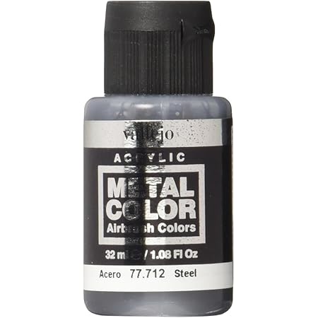 Amazon.com: Vallejo Burnt Iron Metal Color 32ml Paint : Arts, Crafts ...