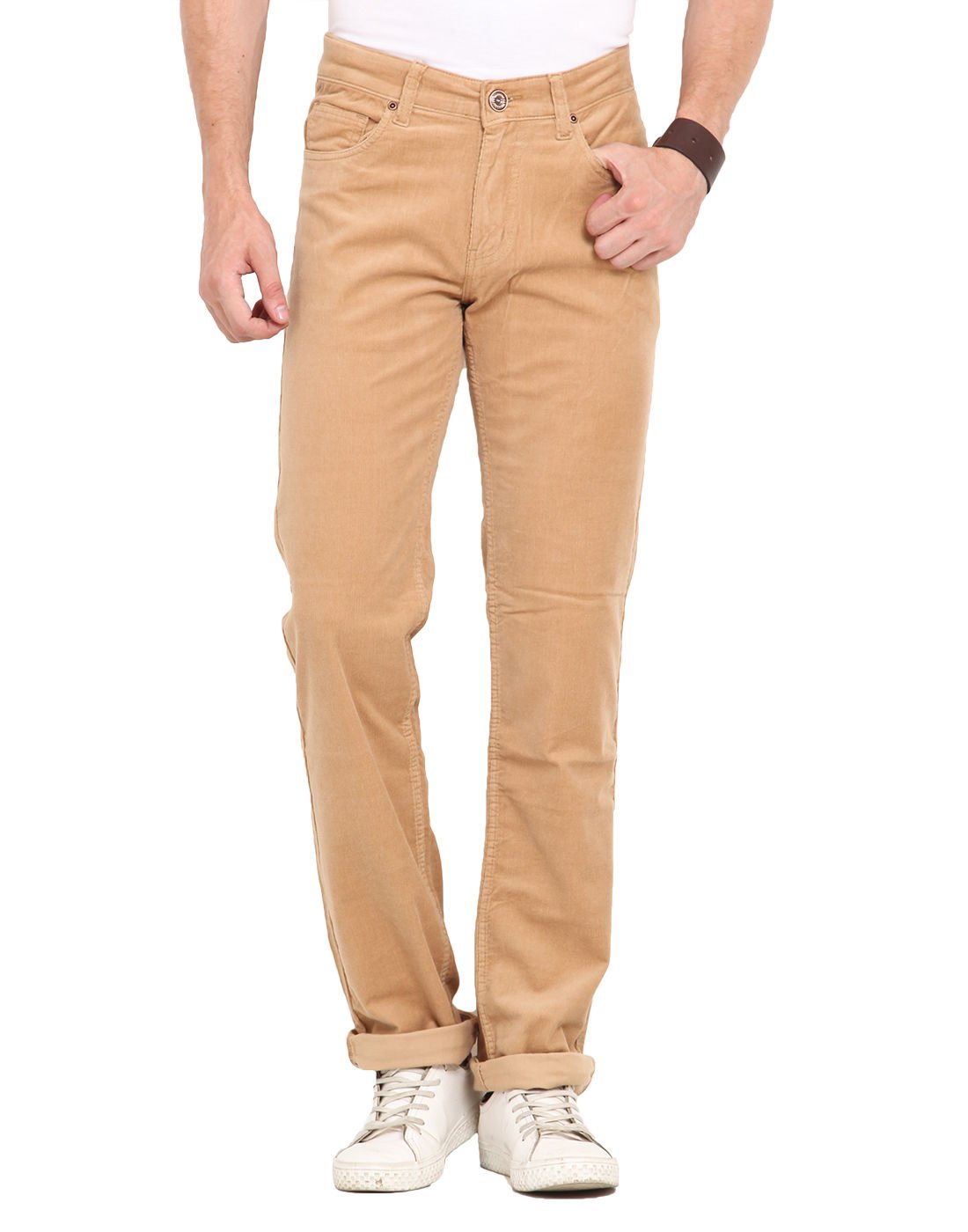 JOHN PRIDE Beige Colour Trouser : Amazon.in: Clothing & Accessories