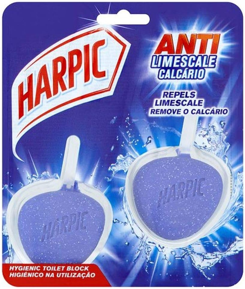 Harpic Hygienic Toilet Rim Block Twin Pack : Amazon.co.uk: Grocery