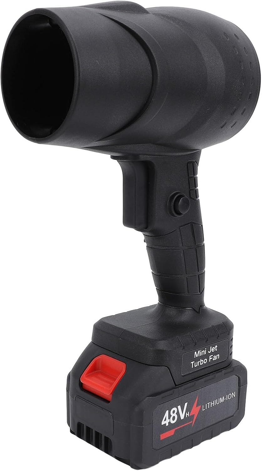 Handheld Electric Portable Air Blower,Turbo Jet Blower Cordless 48Vx2 ...