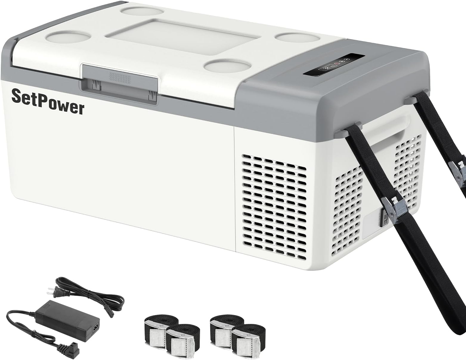 Amazon.com: TREFAN 27Q/25L Electric Coolers for Vehicles AC/DC, Car ...