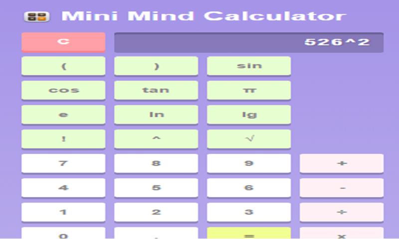 Mini Mind Calculator - App on Amazon Appstore