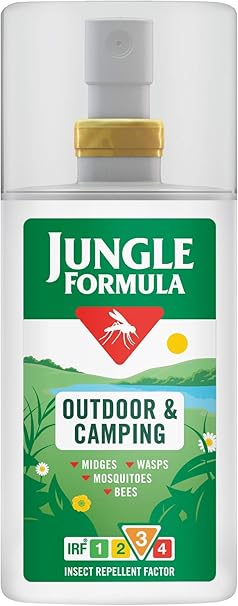 Jungle Formula Outdoor & Camping Insect Repellent Spray, 90 ml 3927175 ...