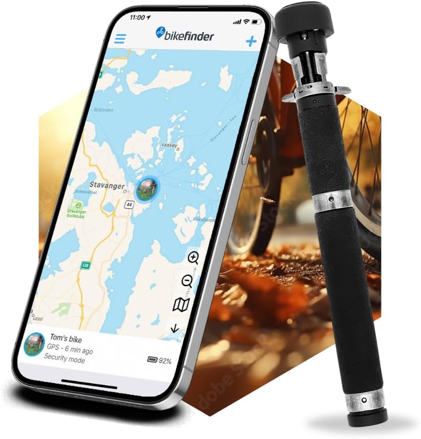 Amazon.com: BikeFinder Gen2 - GPS Bike Tracker, Anti-Theft Tracker ...