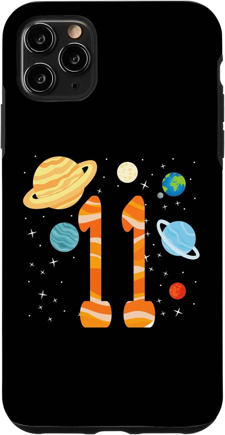 Amazon.com: iPhone 11 Pro Max Outer Space 11th Birthday Party Planets ...