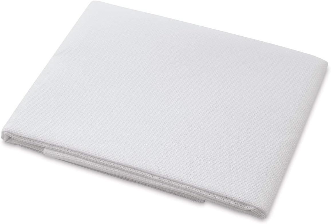 Amazon.com: 60'' Wide Aida Cloth White Fabric By The Yard : Arts ...