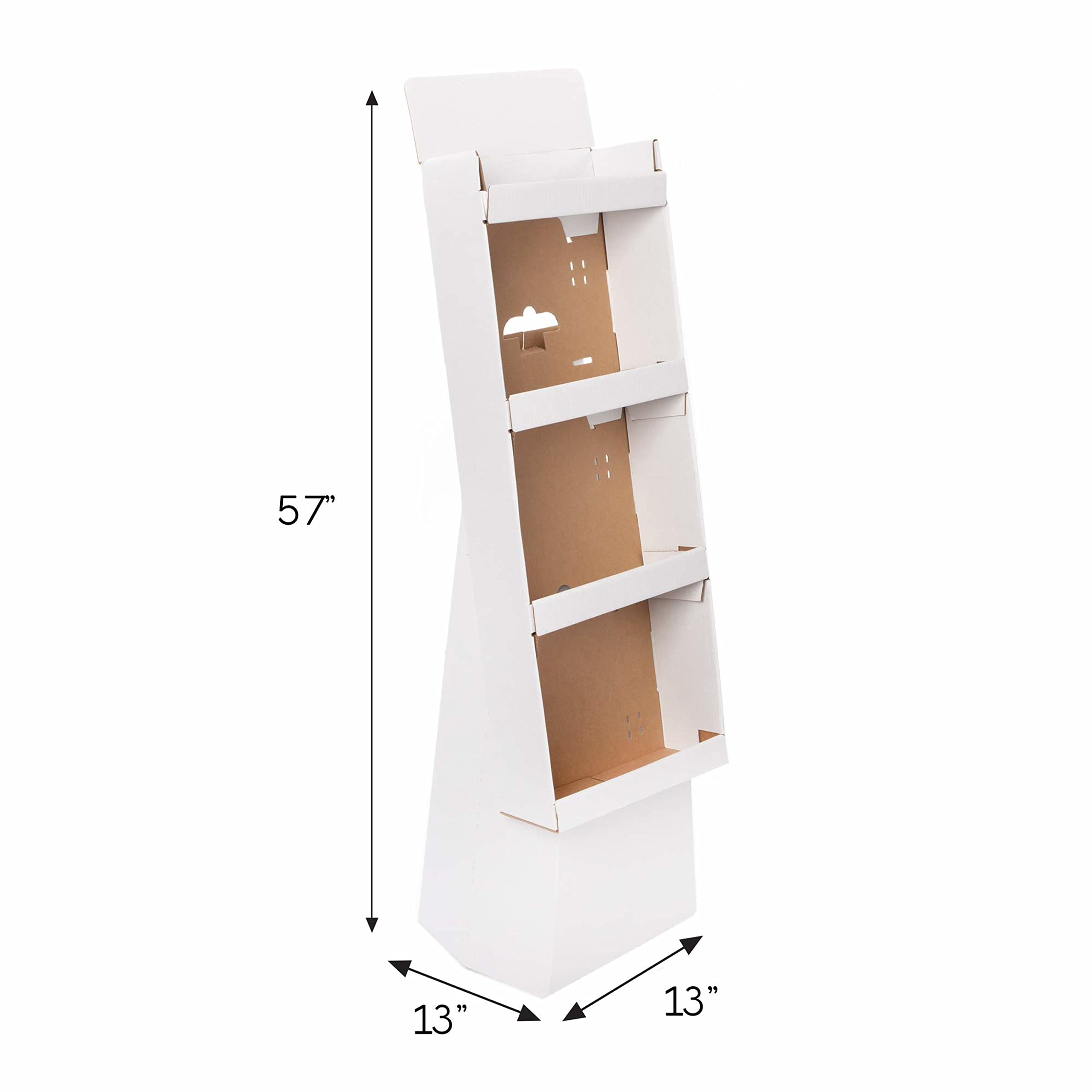 Cardboard Retail Displays Custom Floor Pop Up Pos Cardboard Product