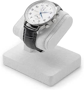 Amazon.com: Woodten Single Watch Stand Display with Linen Lining ...