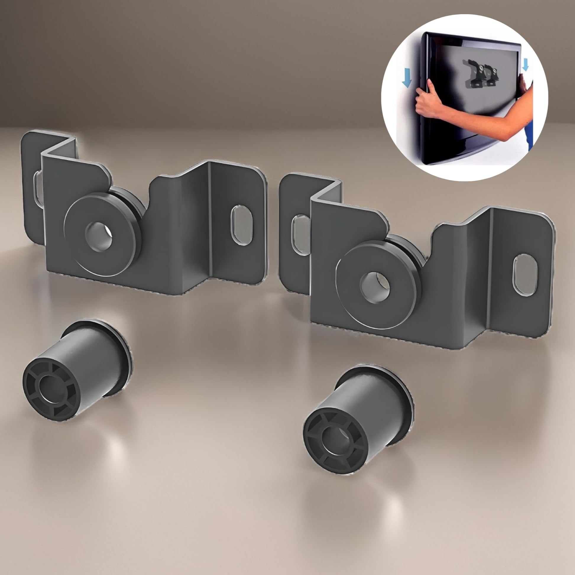 Suporte Fixo Universal Para TV 13" A 70", Compatível Com Samsung, LG ...