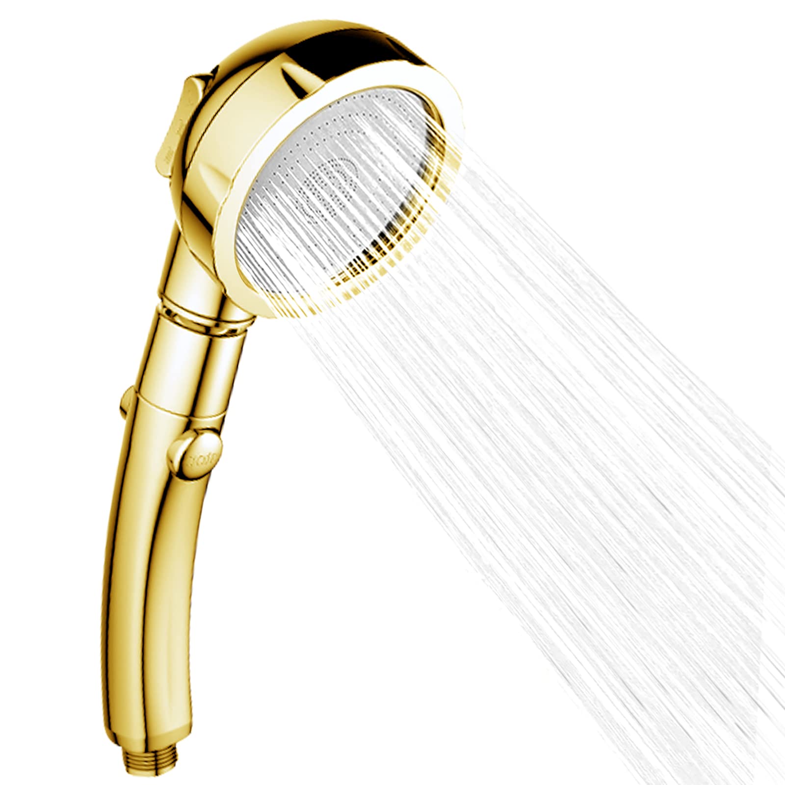 Shower Head High Pressure Water Saving Shower Handheld Stainless Steel ...