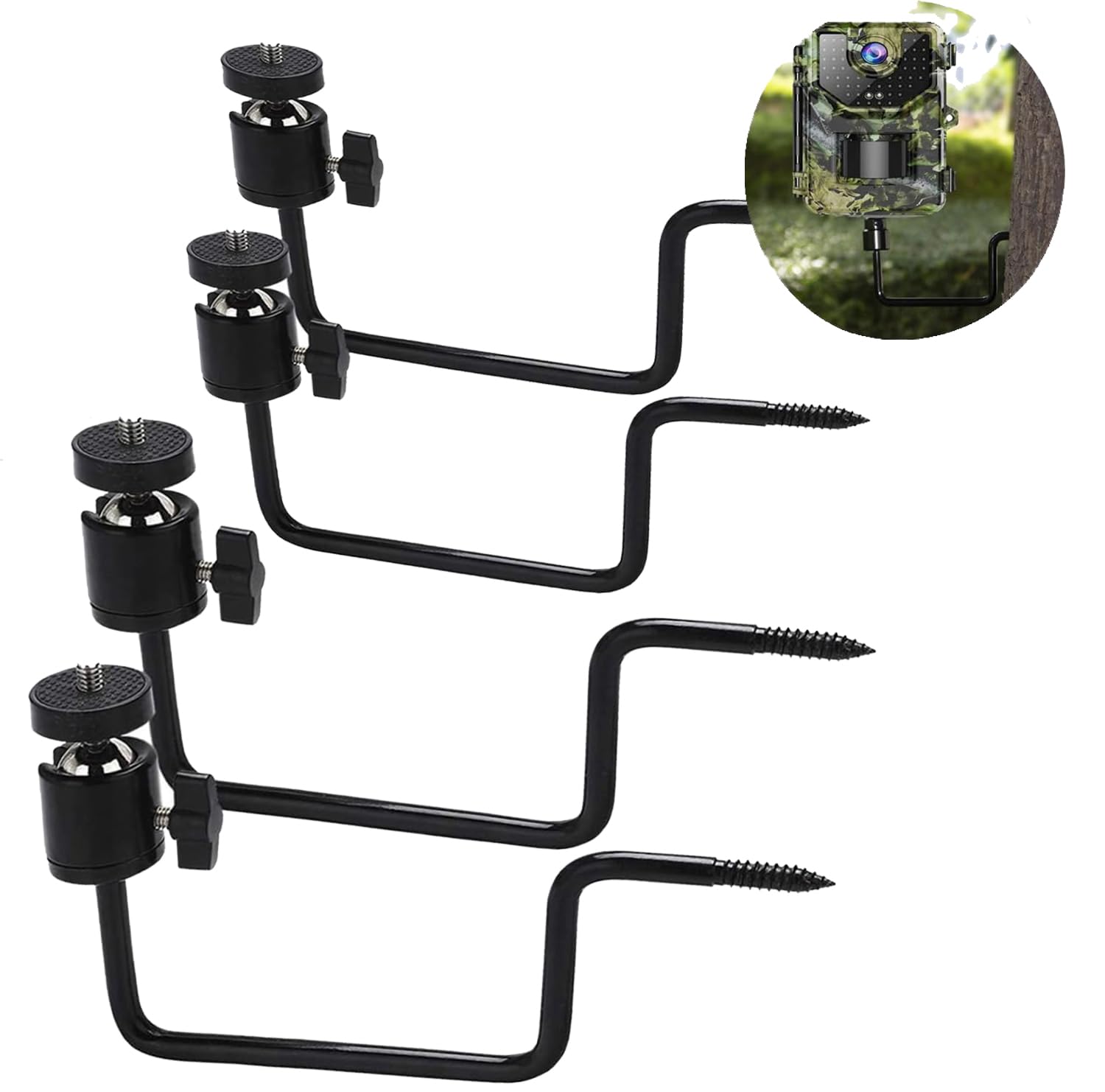 Amazon.com: BeIETree Trail Camera Mount, Adjustable Angle Supports 5KG ...