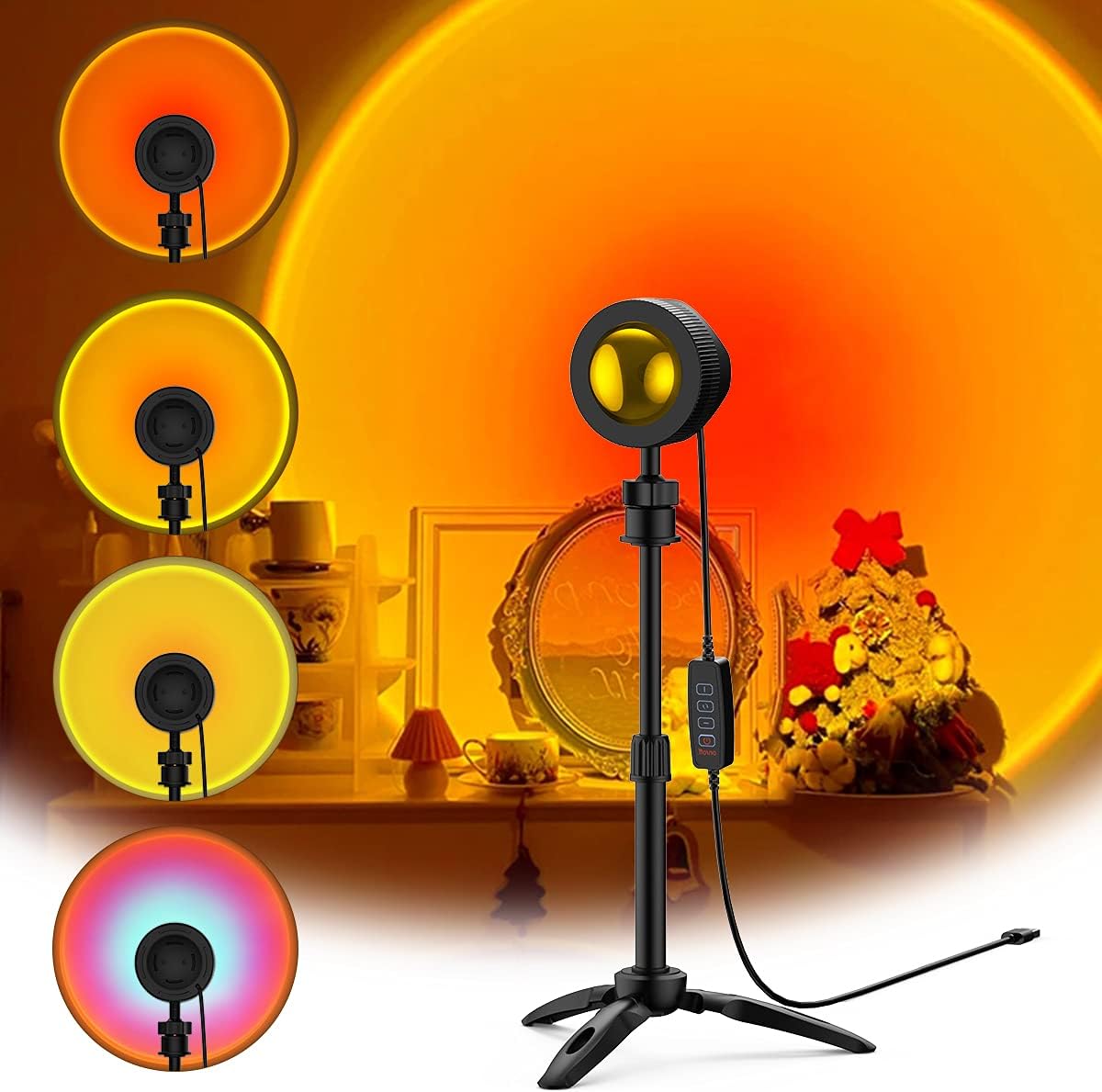 Sunset Lamp Sunset Projection Lamp Sunset Light Projector Night Light ...