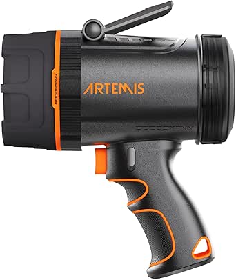 Spotlight Rechargeable LED Spot Light Flashlight 1500 Lumen Waterproof ...