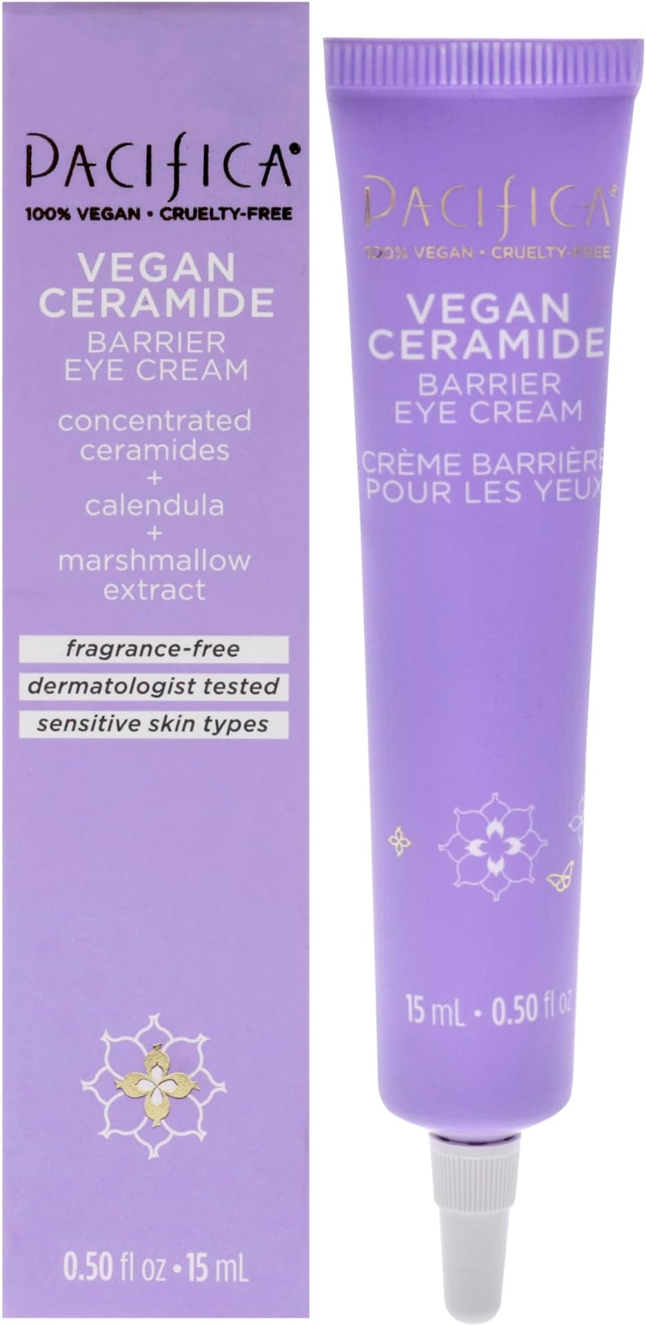 Amazon.com: Pacifica Vegan Ceramide Eye Cream by Pacifica for Women - 0 ...